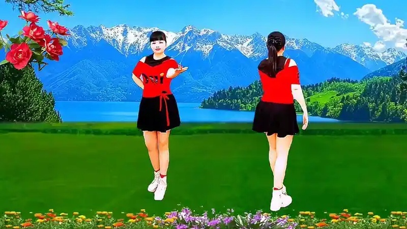 精选小舞蹈《珊瑚颂》歌声优美好听,舞蹈简单又好看
