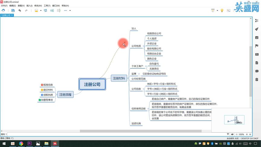 xmind思维导图使用技巧:思维导图入门学习操作法 思维导图怎么画
