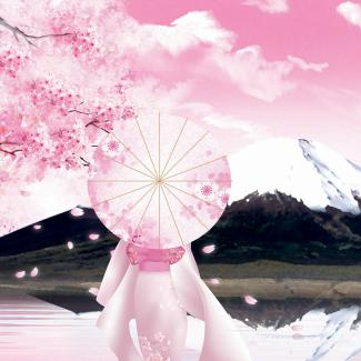 樱花树空 