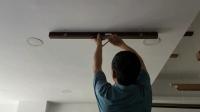 长条吸顶灯安装视频