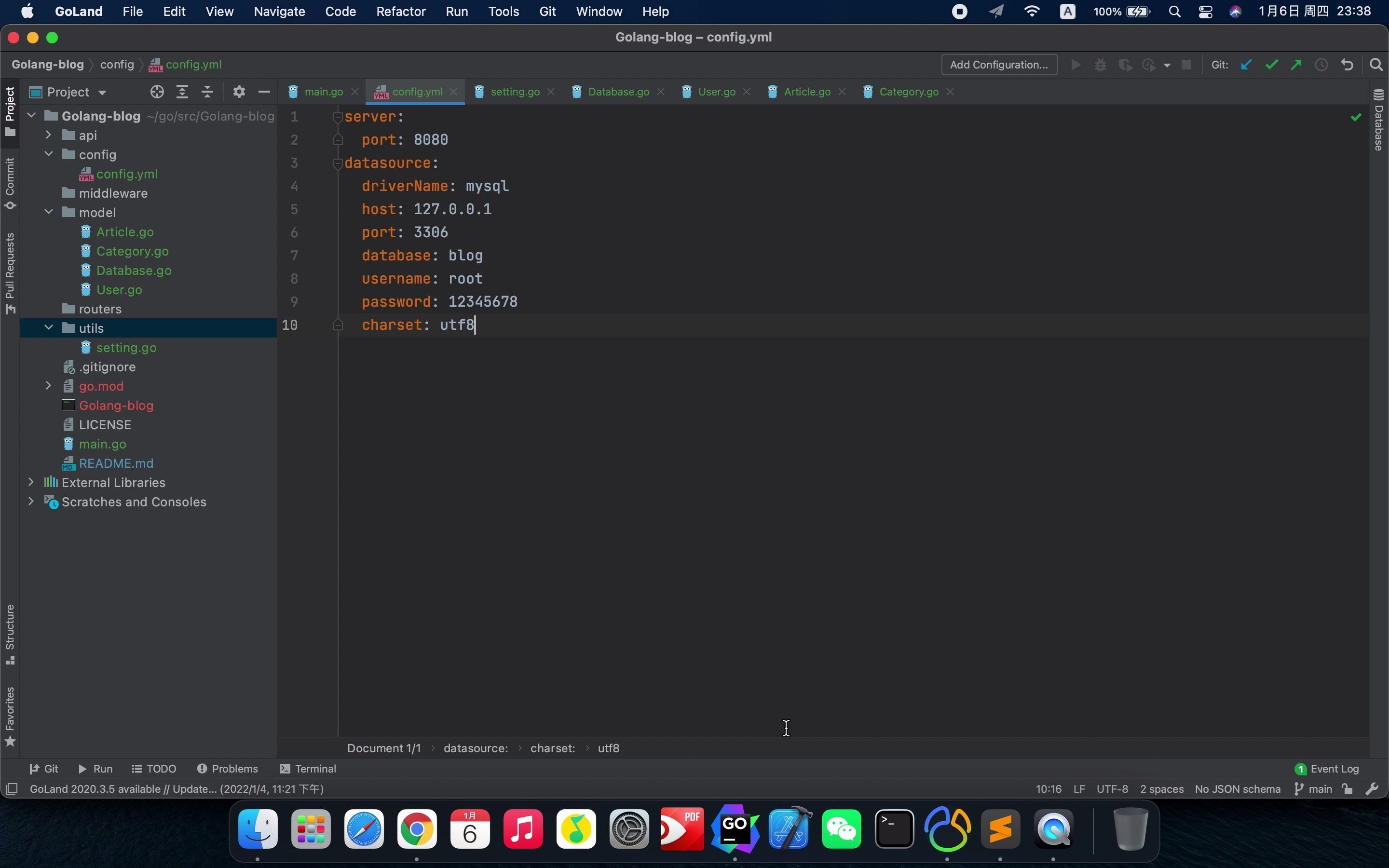 [小方的图一乐系列]自学入门Golang Web开发项目(Gin+Gorm) 一. ...