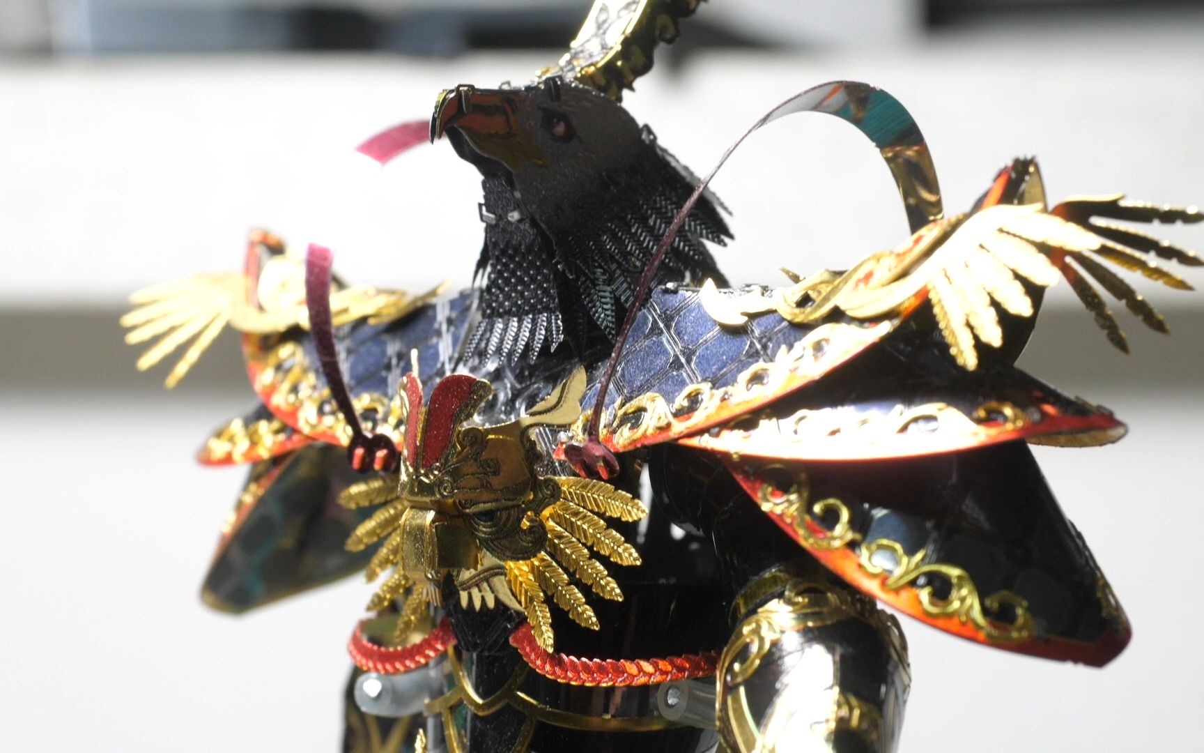 金属模型金翅大鹏制作过程(上)