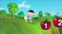 让孩子们学英文数字1-10;趣味英语动画学习玩具;动画片