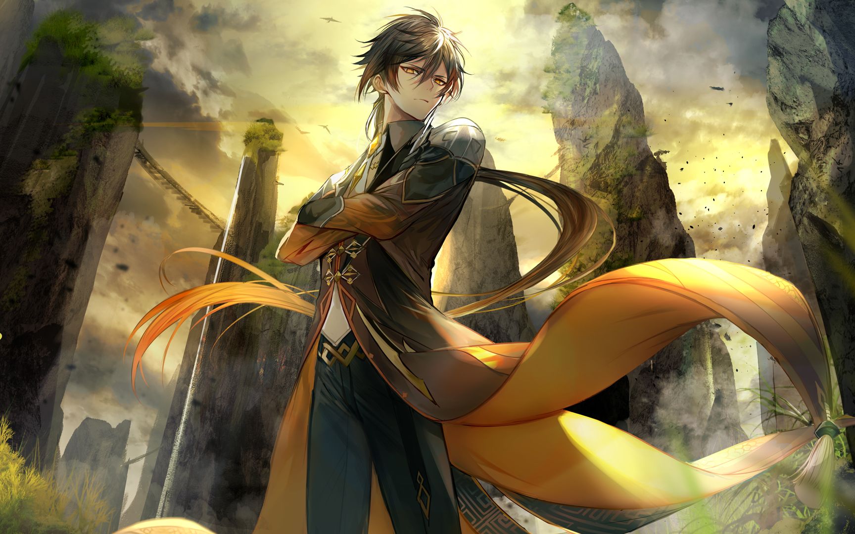 【原神】0命钟离主C 圣遗物武器推荐(结尾声音有点大记得调小音量)