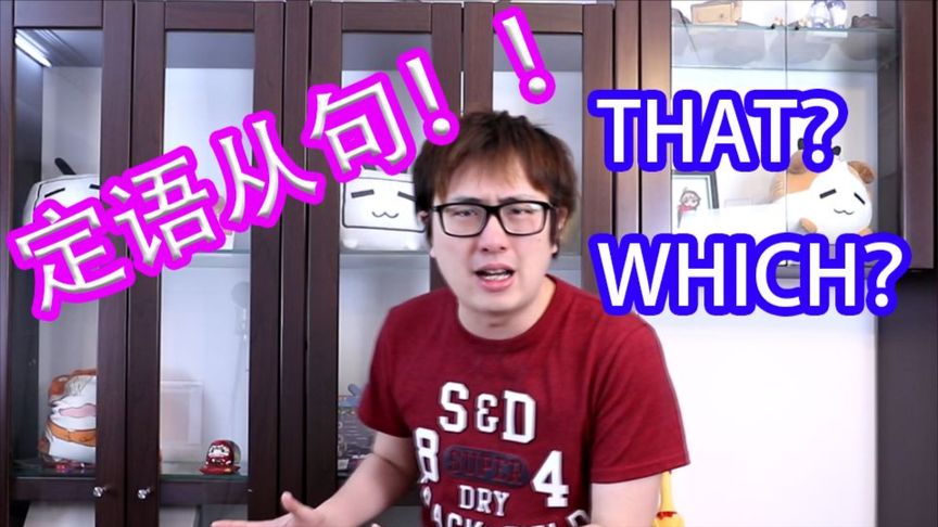 这个定语从句知识点一定要记笔记!什么时候只能用that引导?