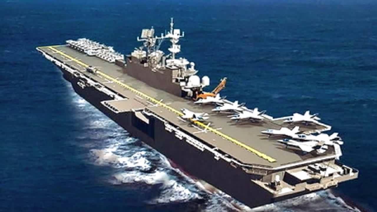 外媒:改变中国海军登陆作战模式的075型两栖攻击舰,即将海试