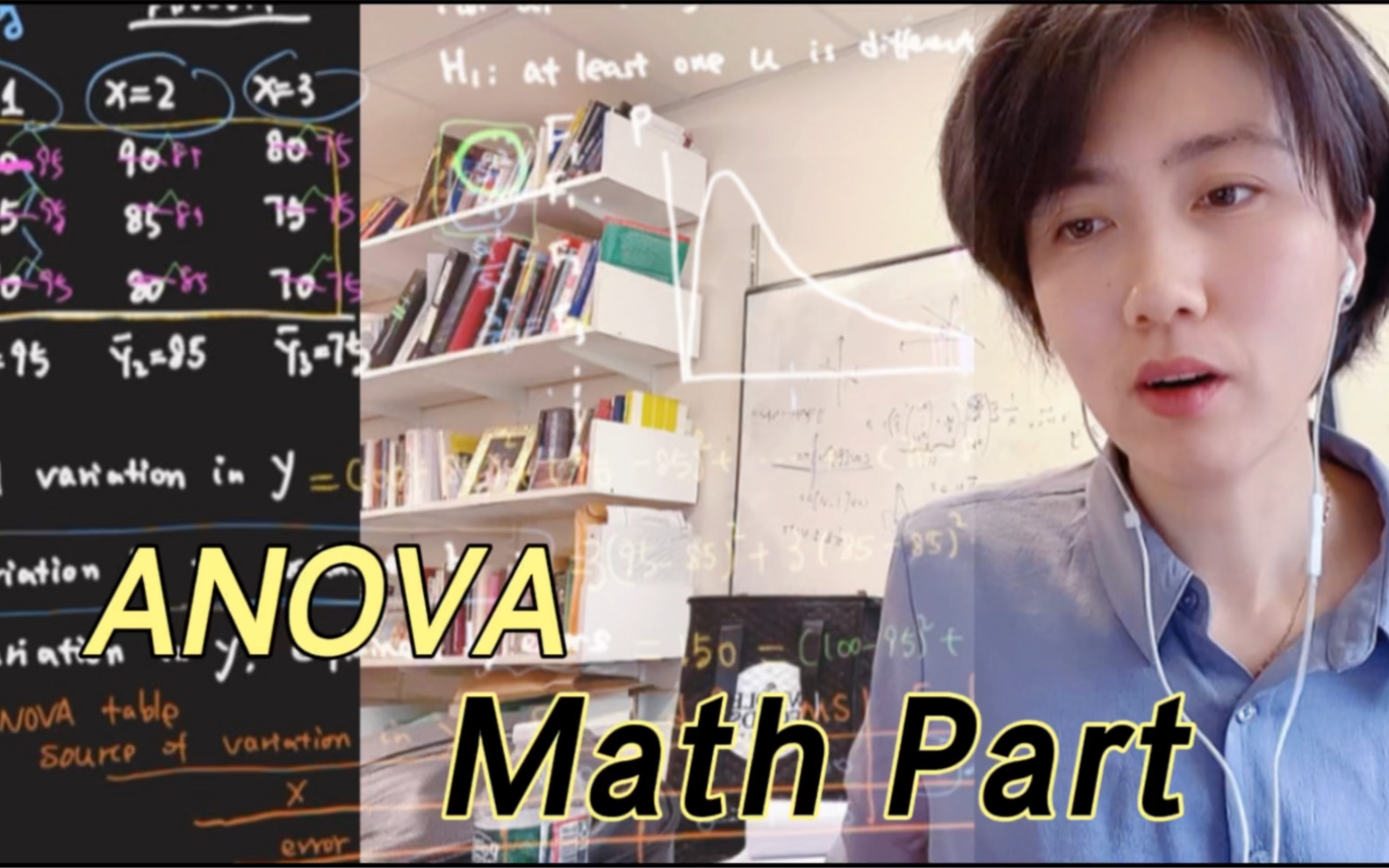 统计学|ANOVA方差分析|数学部分Math Part|F 分布