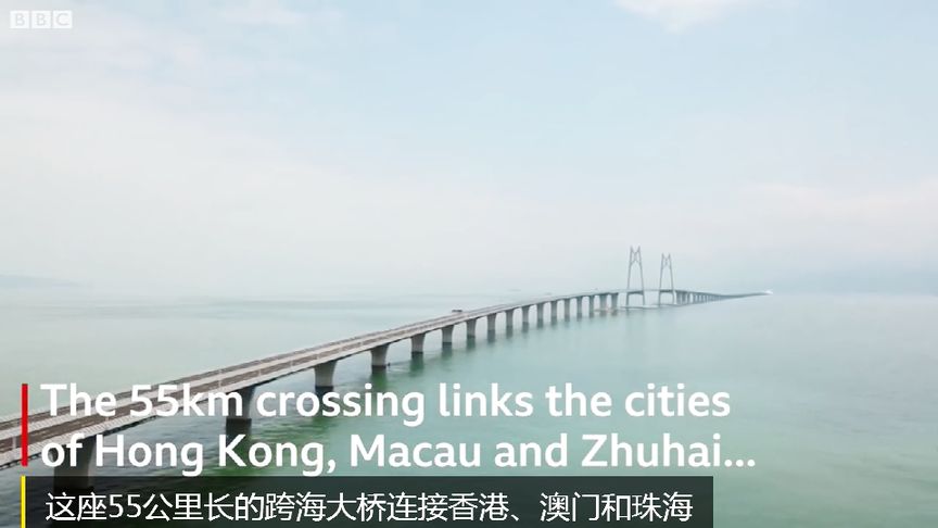 港珠澳大桥:世界上最长的跨海大桥,令全世界为之叹服!