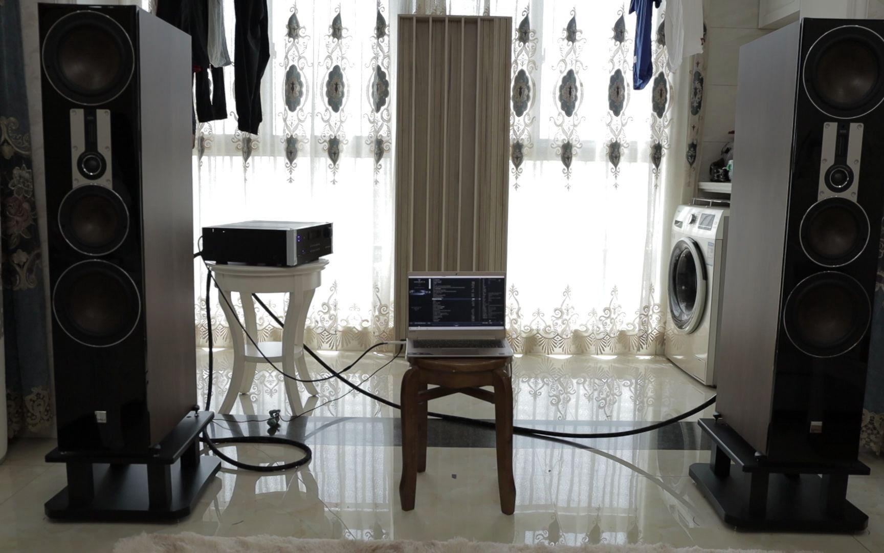 增加折叠井扩散板 ADDLE-ROLLING IN THE DEEP落地HIFI音响 达尼...