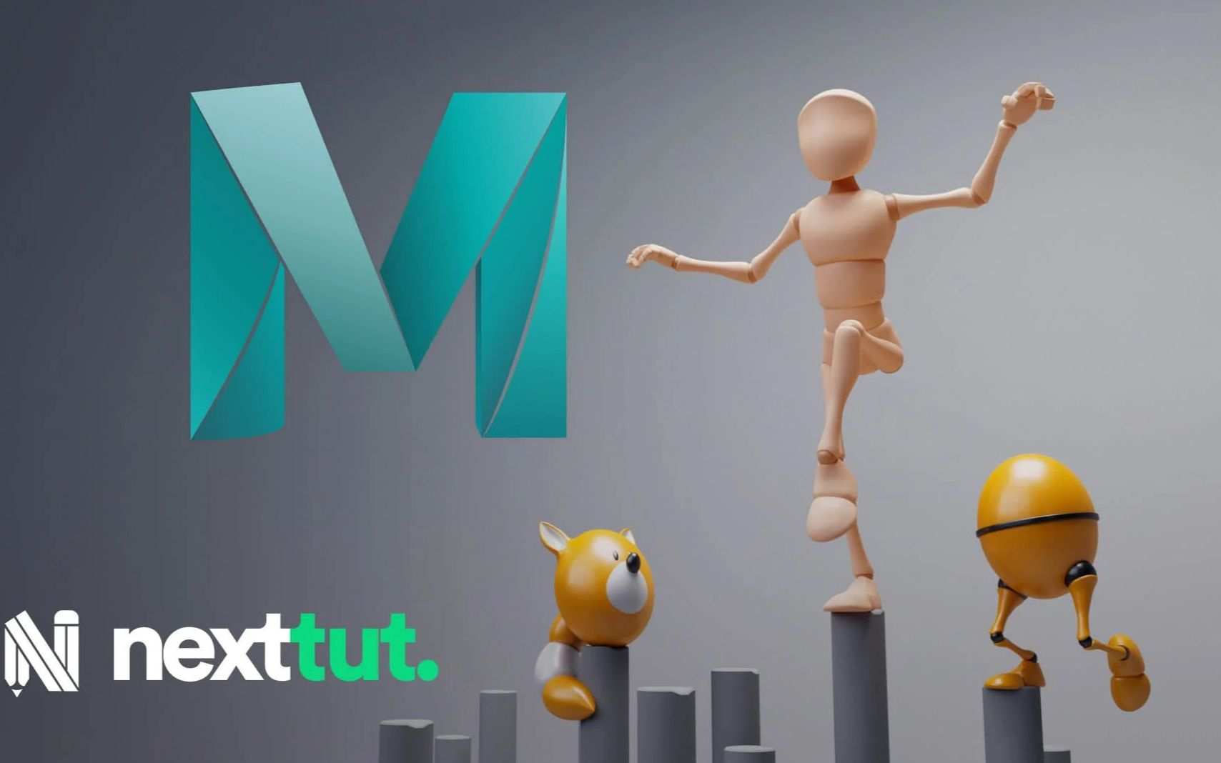 【中文字幕】Maya教学宝典,用Maya构建一个动画世界~