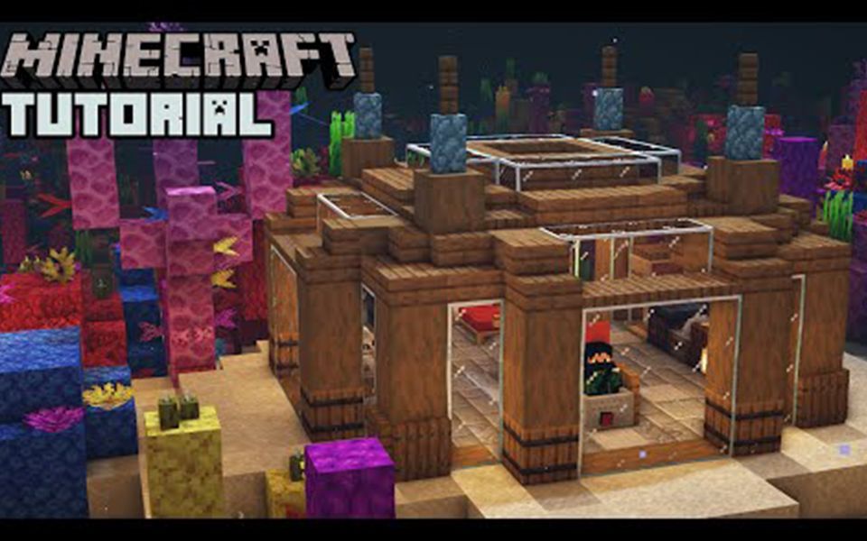 【ItsMarloe】Minecraft我的世界 水下生存基地建造教程(授权搬运)