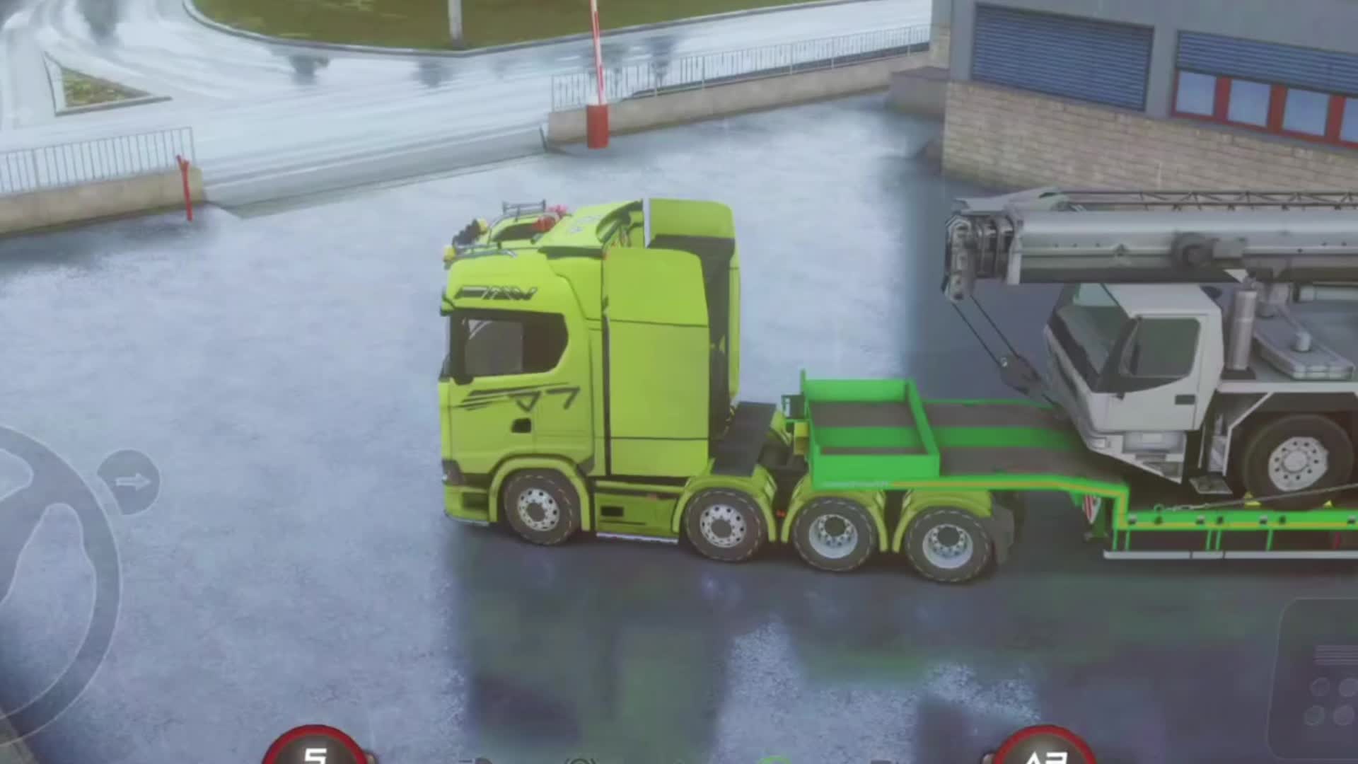 试开大卡车《团儿下载》#模拟游戏 #欧洲卡车模拟2