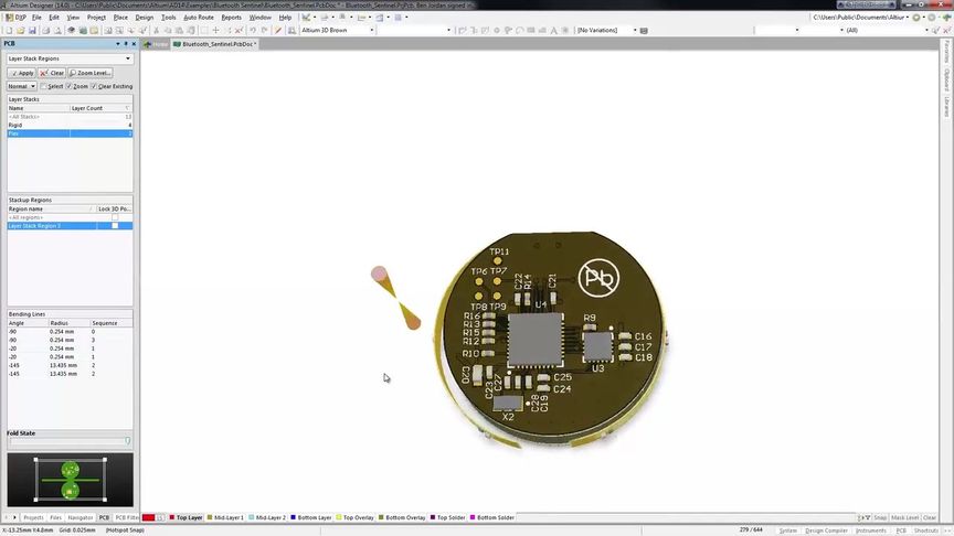 AD可视化板层堆栈管理,3D动画演示,层层设置,灵活易操作,用着享受