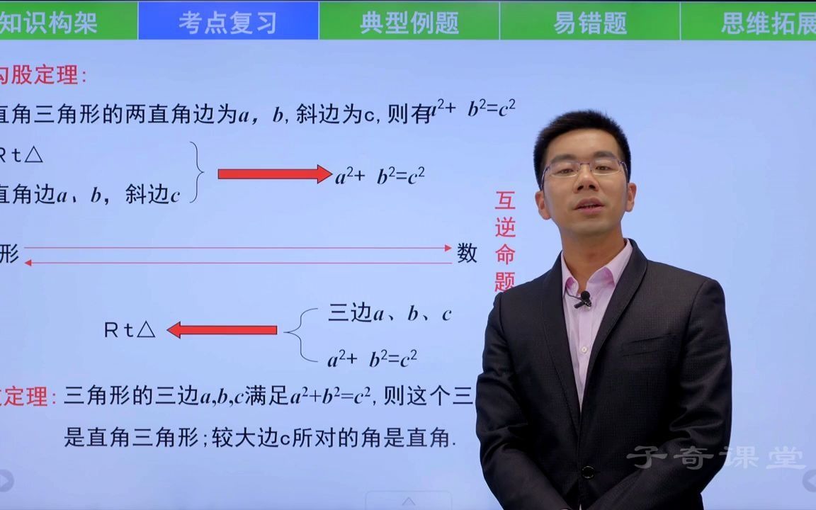 勾股定理和逆定理的综合应