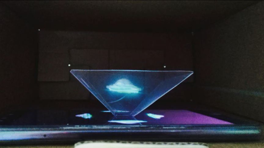 教你制作3D全息投影仪,五毛钱成本,在家就能体验3D影院!