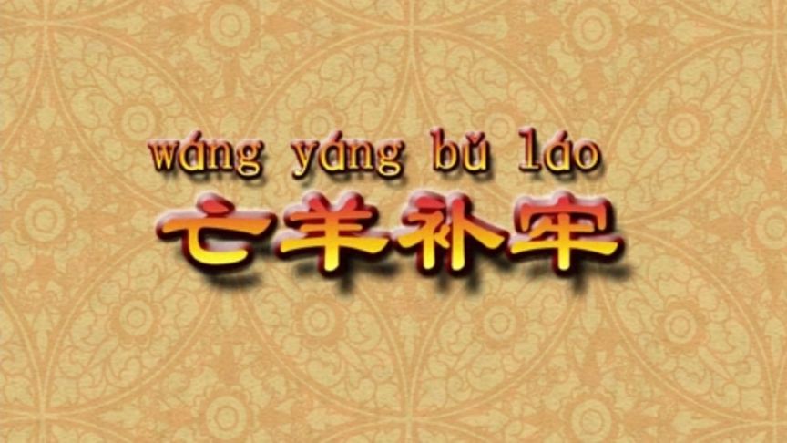 国学教育:动画学习成语典故『亡羊补牢』,继承弘扬中国传统文化