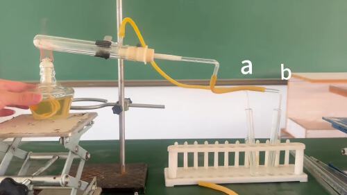 套管进行的实验