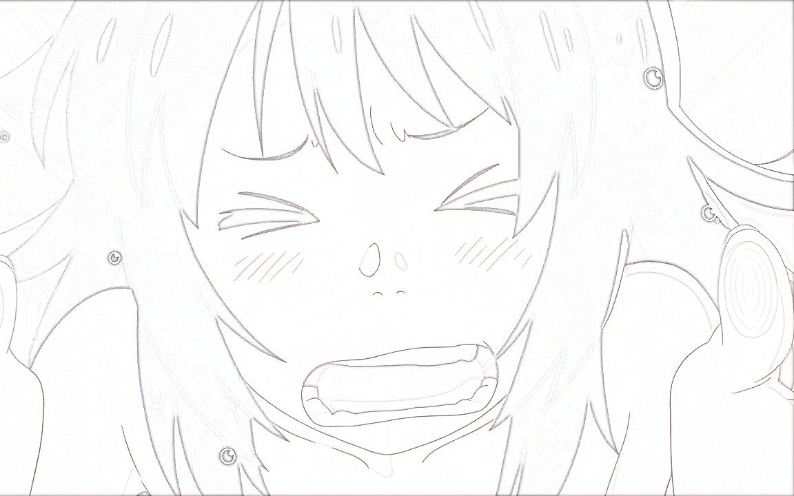 只需体验三分钟 让动画也可以变为提取线稿