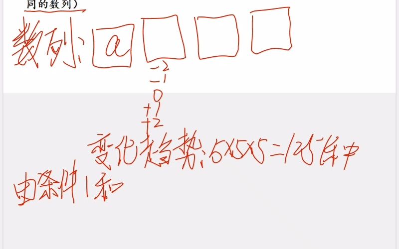 求满足条件的数列个数