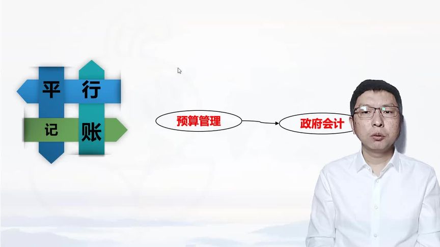 政府会计一分钟理解平行记账#快乐学习 #知识点总结