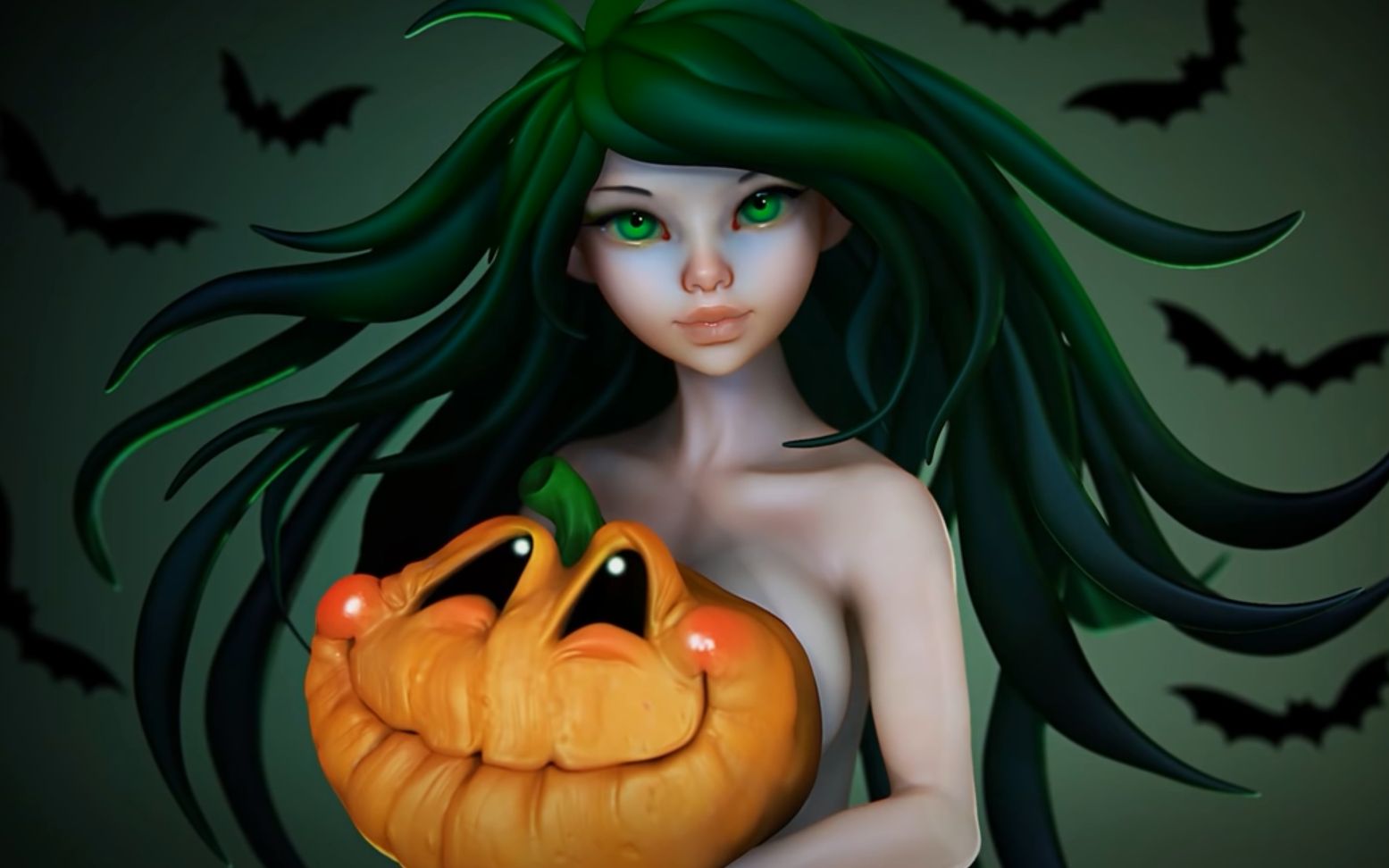 【3D建模】zbrush美女角色建模过程