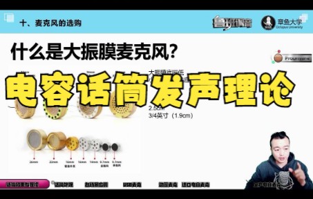 电容麦克风发声原理,话筒理论教学,极客章鱼