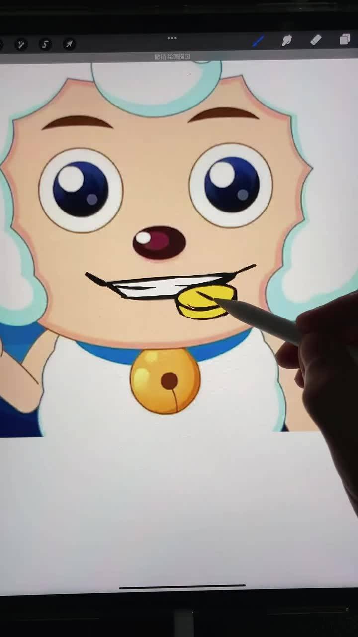 绘画设计之青青草原喜公子