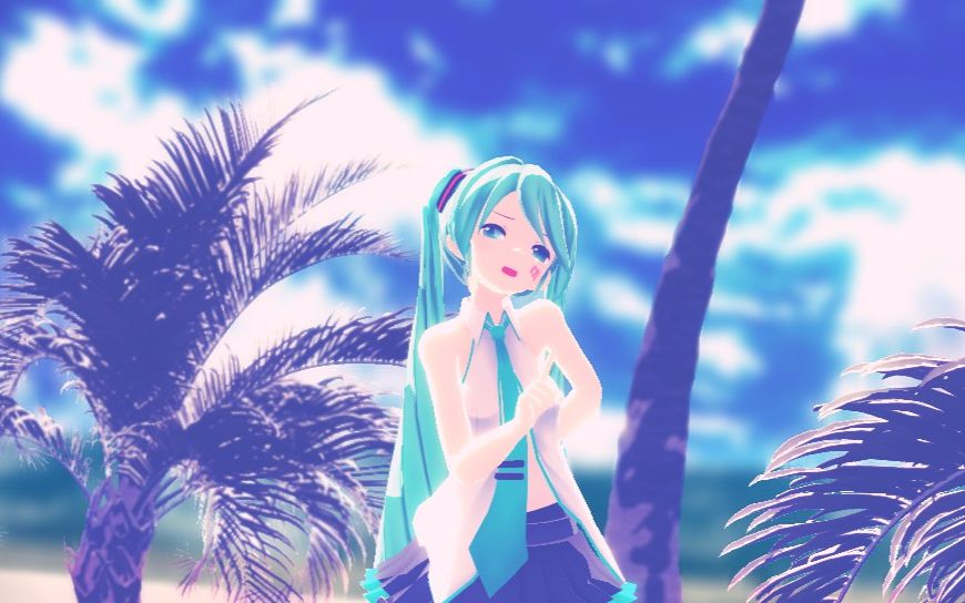 【mmd/ダメよ/つみ式初音ミク】清新的夏日感觉如何?