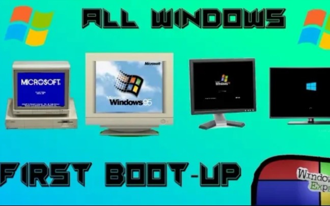 [转载]历代Windows首次启动界面