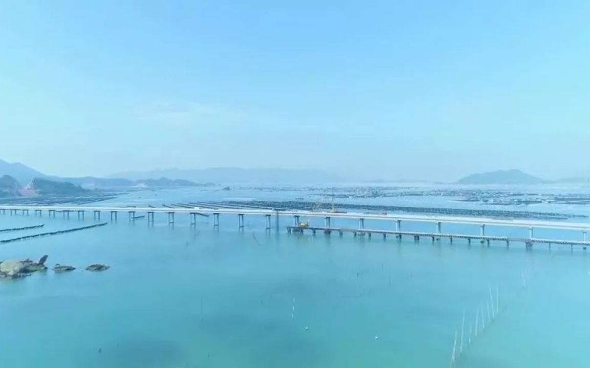 Youtube网评 中国福建即将建成一座新的跨海大桥