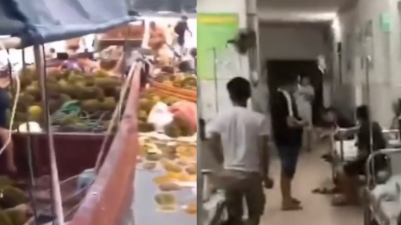 货船侧翻大量榴莲漂浮海上遭哄抢,吃了的人食物中毒了