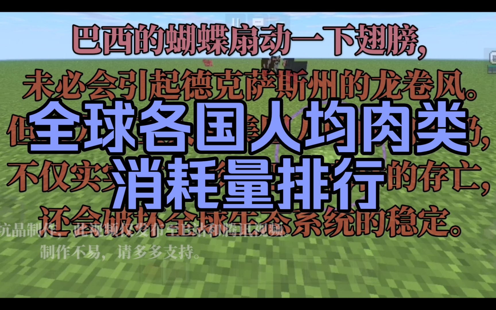 MC数据|全球各国或组织人均肉类消耗量排行,第一名在大洋洲,美国...