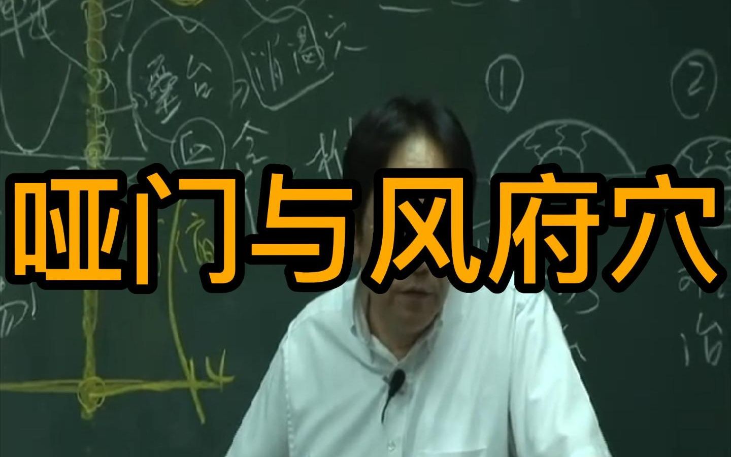 哑门与风府穴