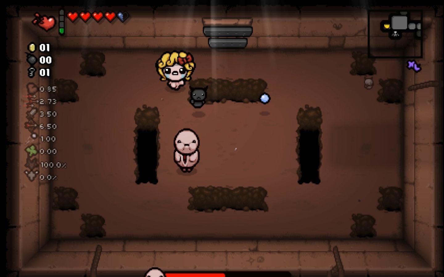 以撒的结合忏悔-简单模式开荒-抹大拉初过BR七擒妈心