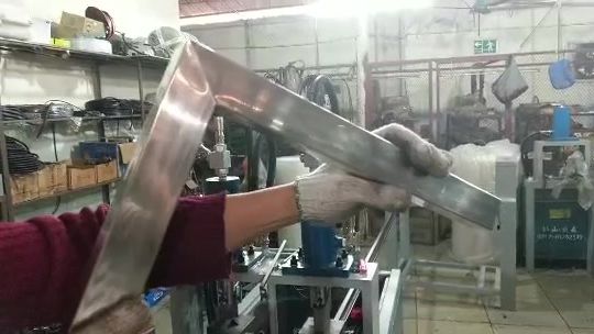 不锈钢制品 镀锌钢货架冲弧 楼梯扶手坡口 方管冲45度角AB模