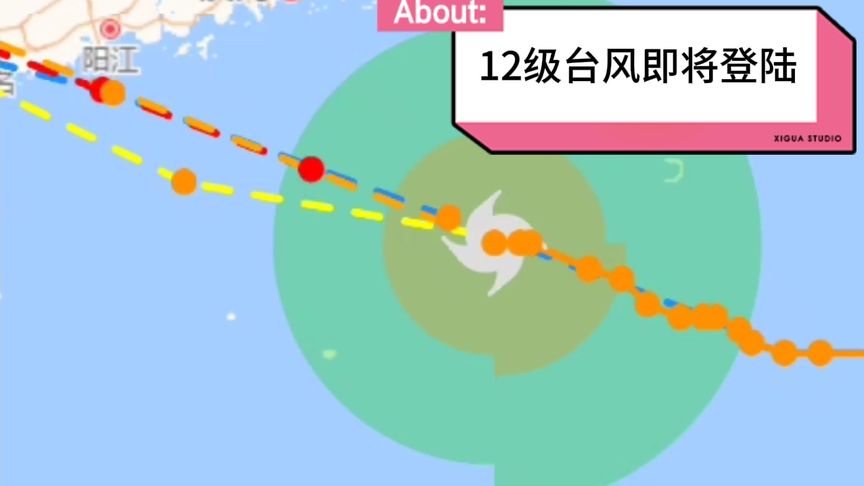 12级台风在这地方登陆,看看是不是你家乡