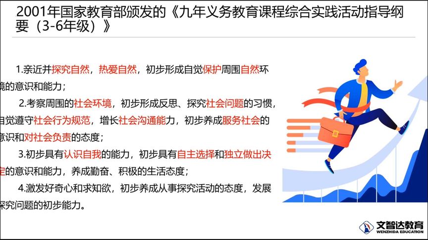 【文智达教育】小学综合实践活动课程设计之学段目标解读