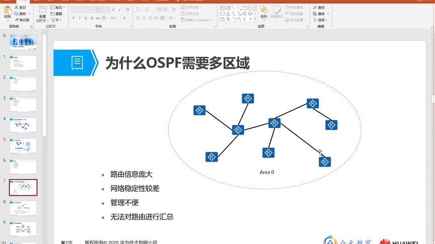 为什么要多区域进行ospf