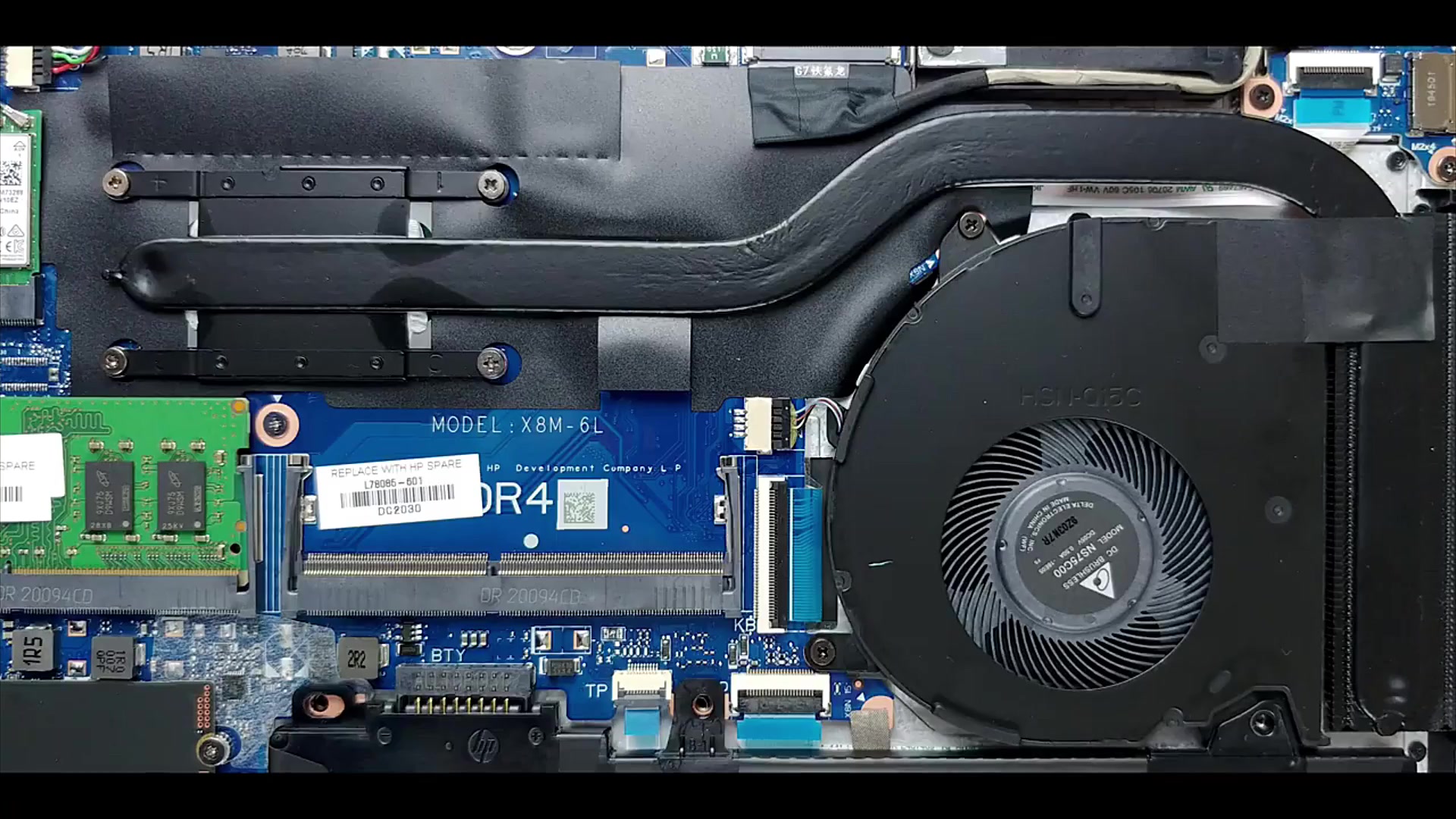 惠普 HP ProBook 440 G7 拆解视频 加SSD固态硬盘换内存