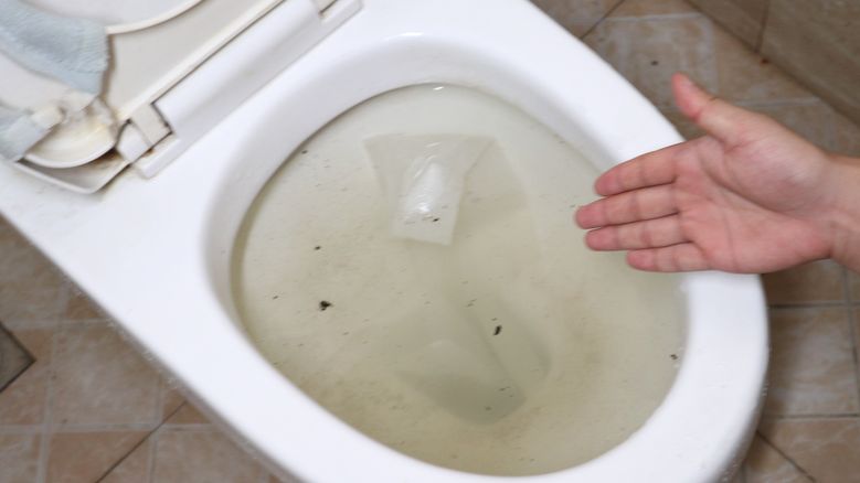 马桶堵了怎么办?疏通师傅教我一招,3分钟通好马桶,一点不会堵