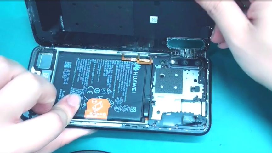 华为荣耀9X拆机:千元旗舰内部结构长这样,升降摄像头细节解密