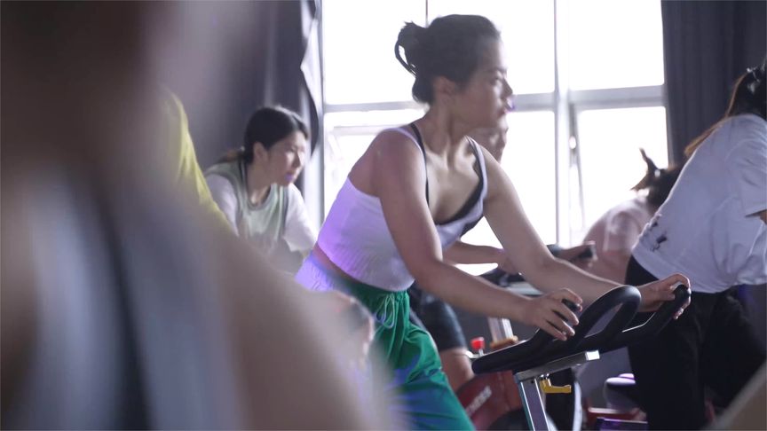 清波健身教练培训动感单车课程