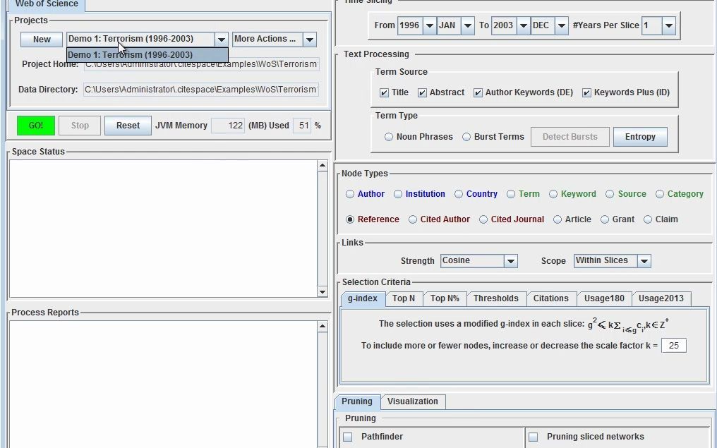 citespace 在windows系统的安装教程