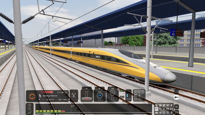 模拟火车2019-老司机教你如何启动CRH380A高速检测车