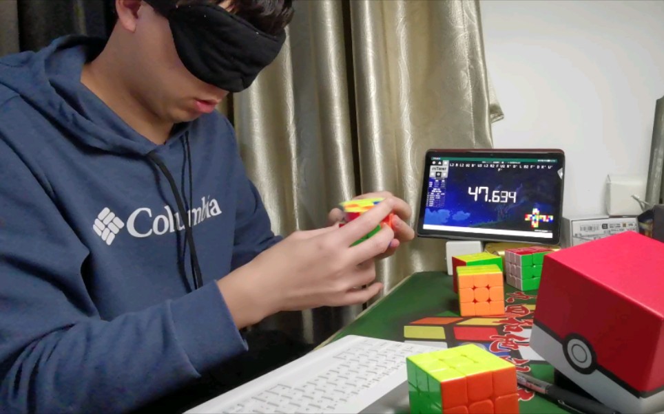 三速+三单+三盲单次51秒02!三个项目,三种解法!