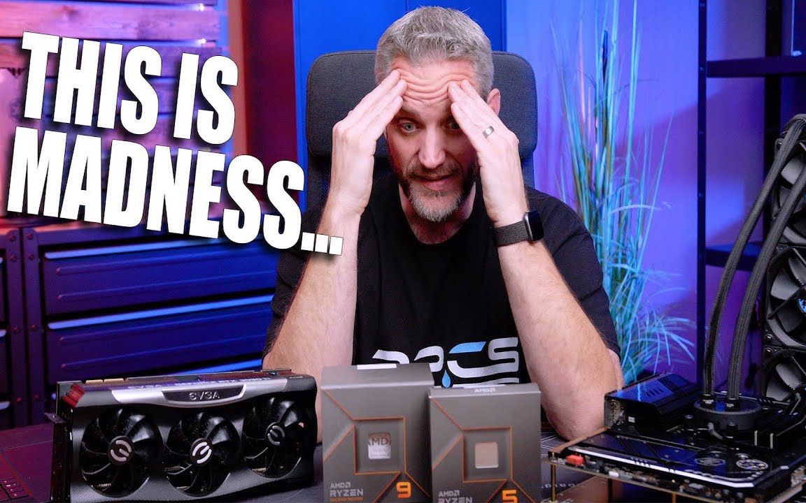 忘掉关于AMD你自以为知道的所有知识. 这些CPU简直太牛了!【Jayz...