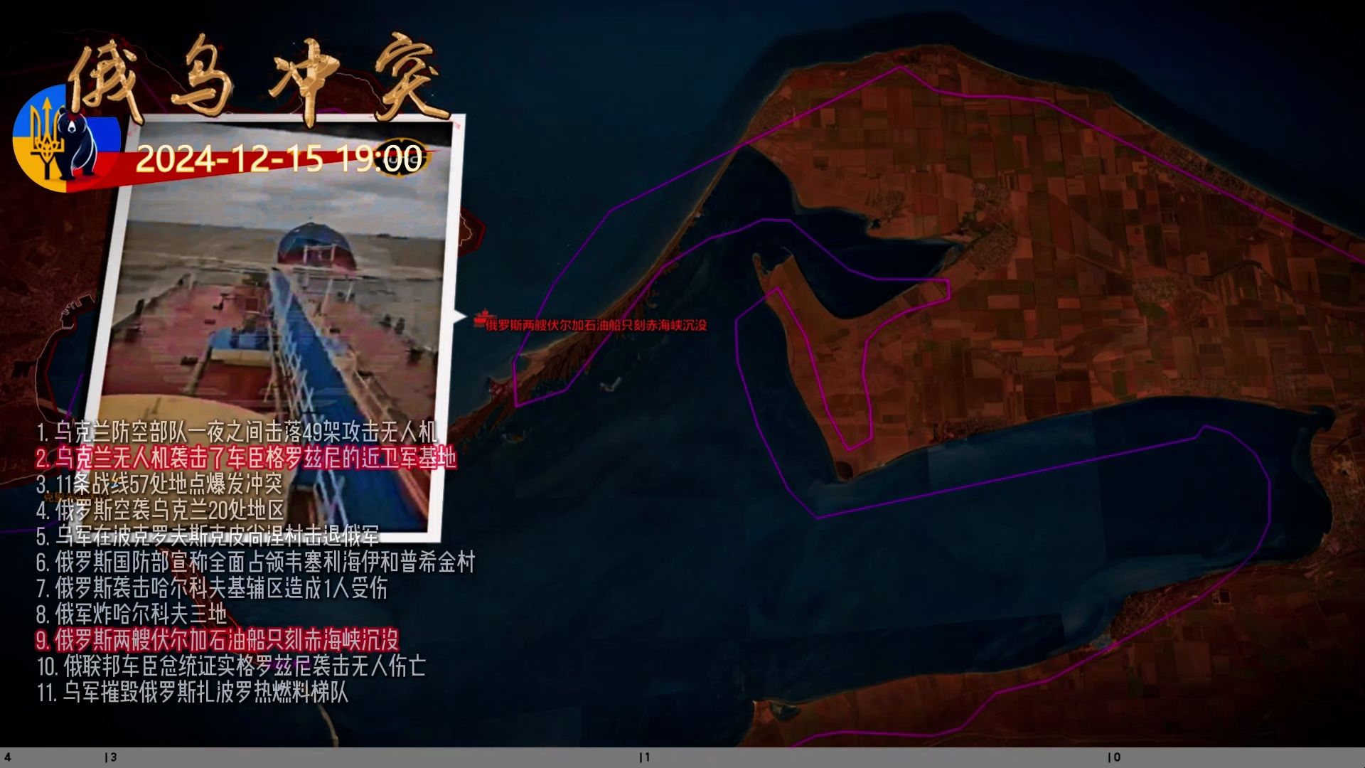 俄乌冲突12月15日晚间消息