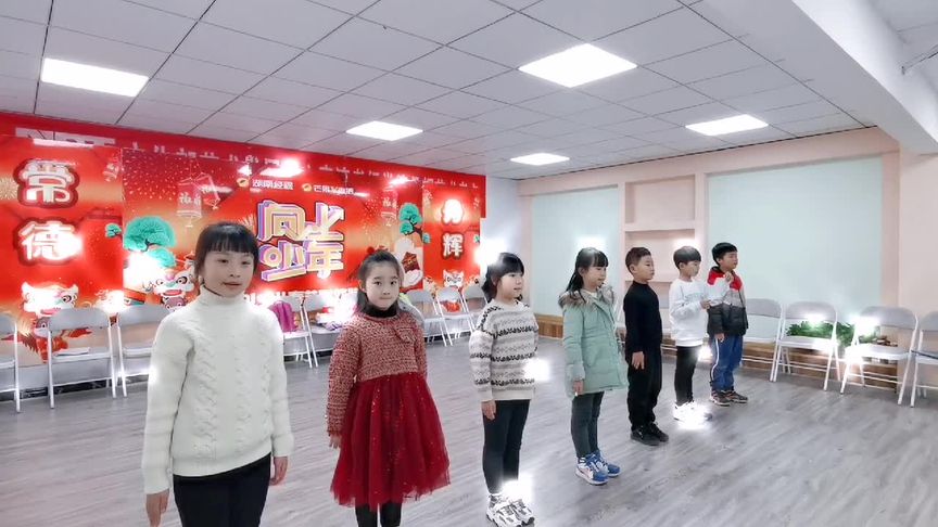 #少儿语言表演 #一群小可爱 #台上一分钟台下十年功 #课堂实录