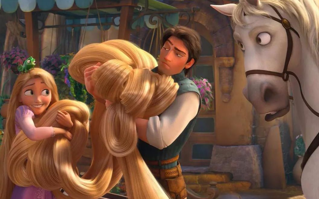 《长发公主》一部迪士尼喜剧动画,想问公主,头发这么长,上厕所时方便...