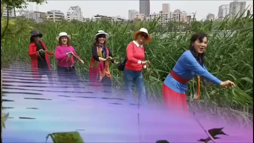 手把一只划船的小桨,划呀划呀…